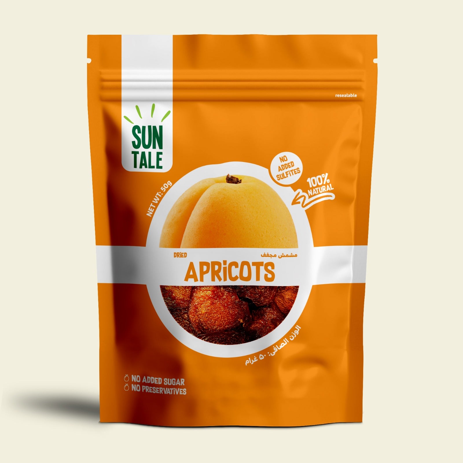 DRIED APRICOT-50g – Sun tale